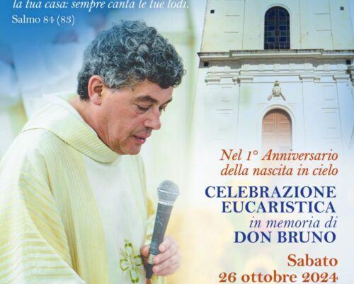 Celebrazione eucaristica in ricordo di don Bruno Carbone nel primo ...