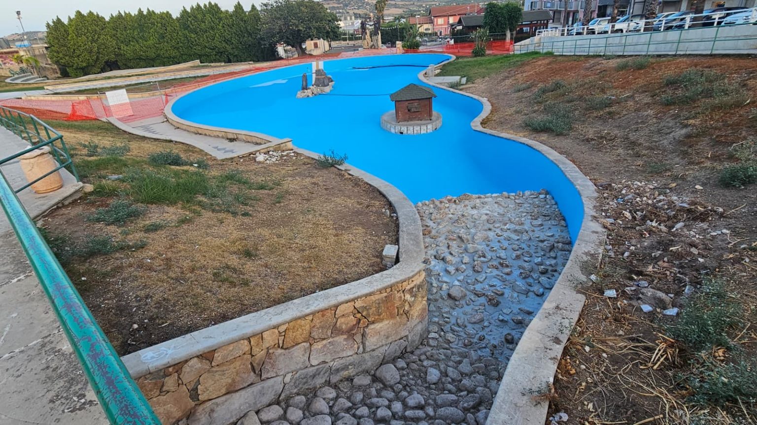 Ultimati i lavori di riqualificazione della vasca e del ruscello del ...